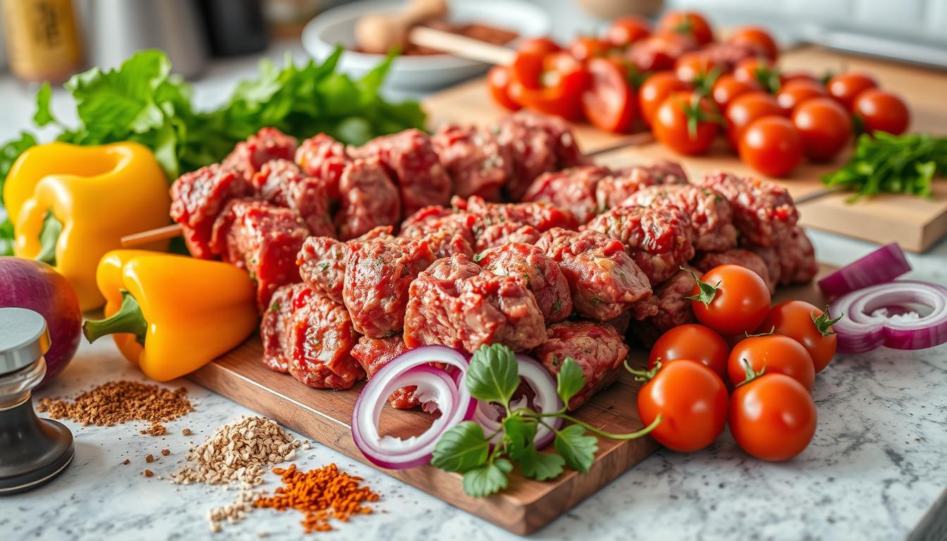 Oven-Baked Beef Skewers: Easy Dinner Recipe